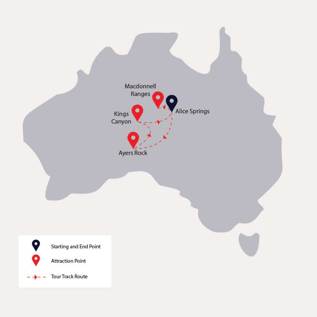 【Alice Springs】Uluru Ayers Rock & Kings Canyon 8 Days Touring Package ...